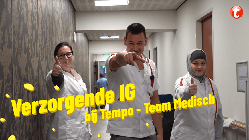 Vacatures in de zorg | Tempo-Team